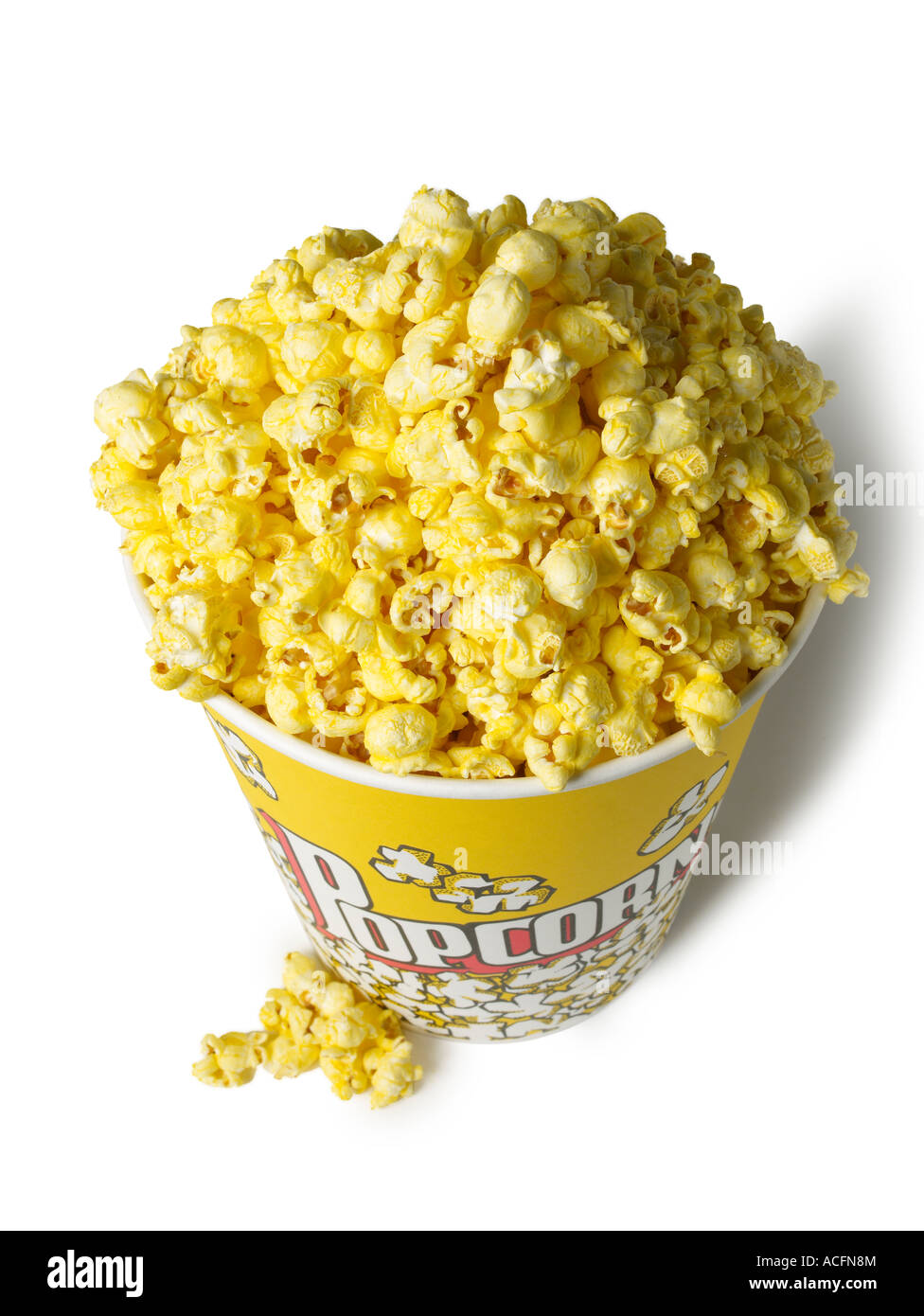 Bucket of Popcorn Stock Photo - Alamy
