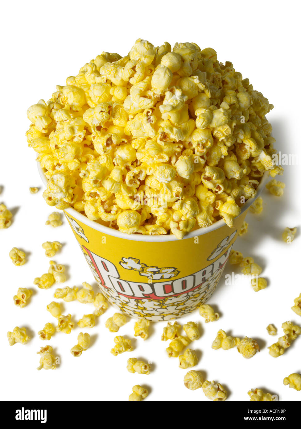 Bucket of Popcorn Stock Photo - Alamy