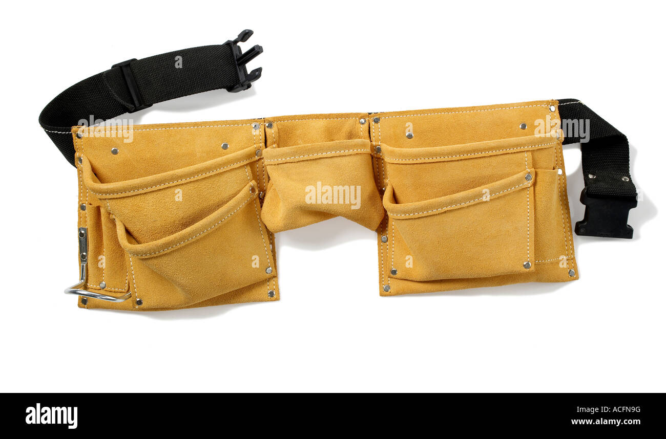 Empty tool belt diy do it your self tools hi-res stock photography and ...