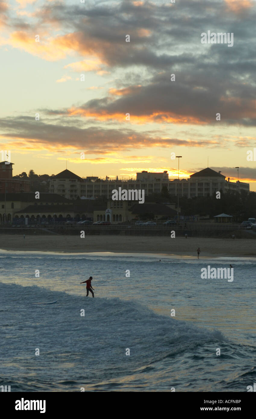 surfing bondi beach australia Stock Photo - Alamy