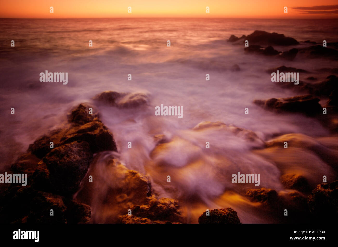 Water moving over rocks hi-res stock photography and images - Alamy