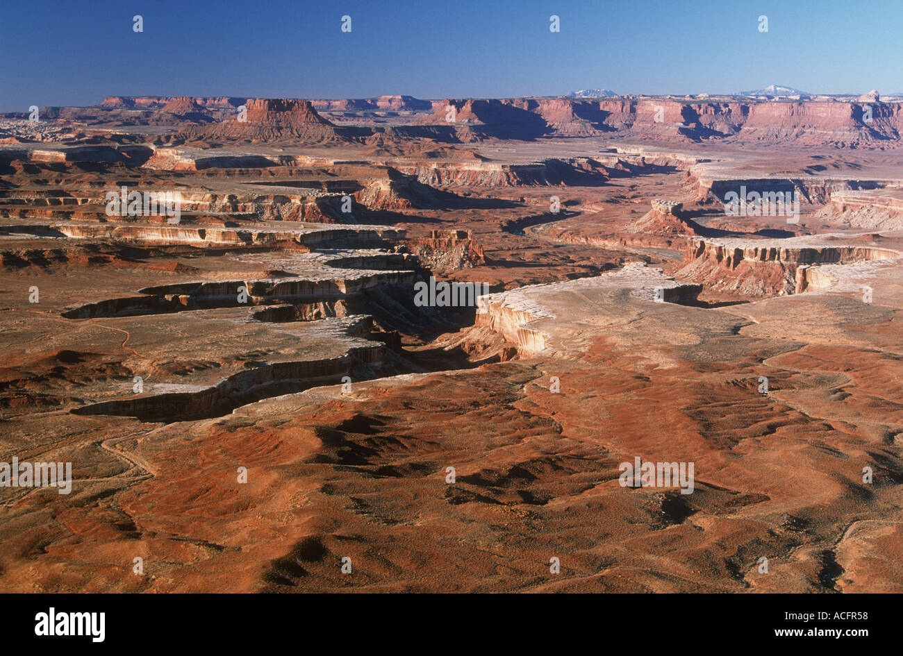 Rocky plateau and craters, Utah, USA Stock Photo - Alamy