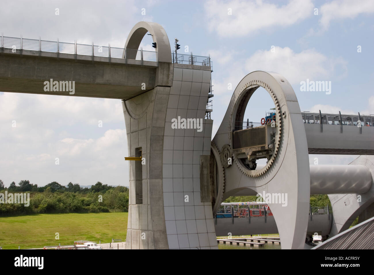 Falkirk wheel mechanism hi-res stock photography and images - Alamy