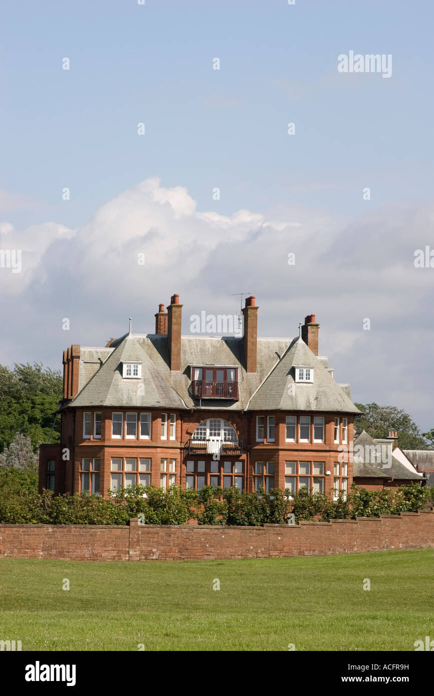 Smart house in Ayr Scotland Stock Photo - Alamy