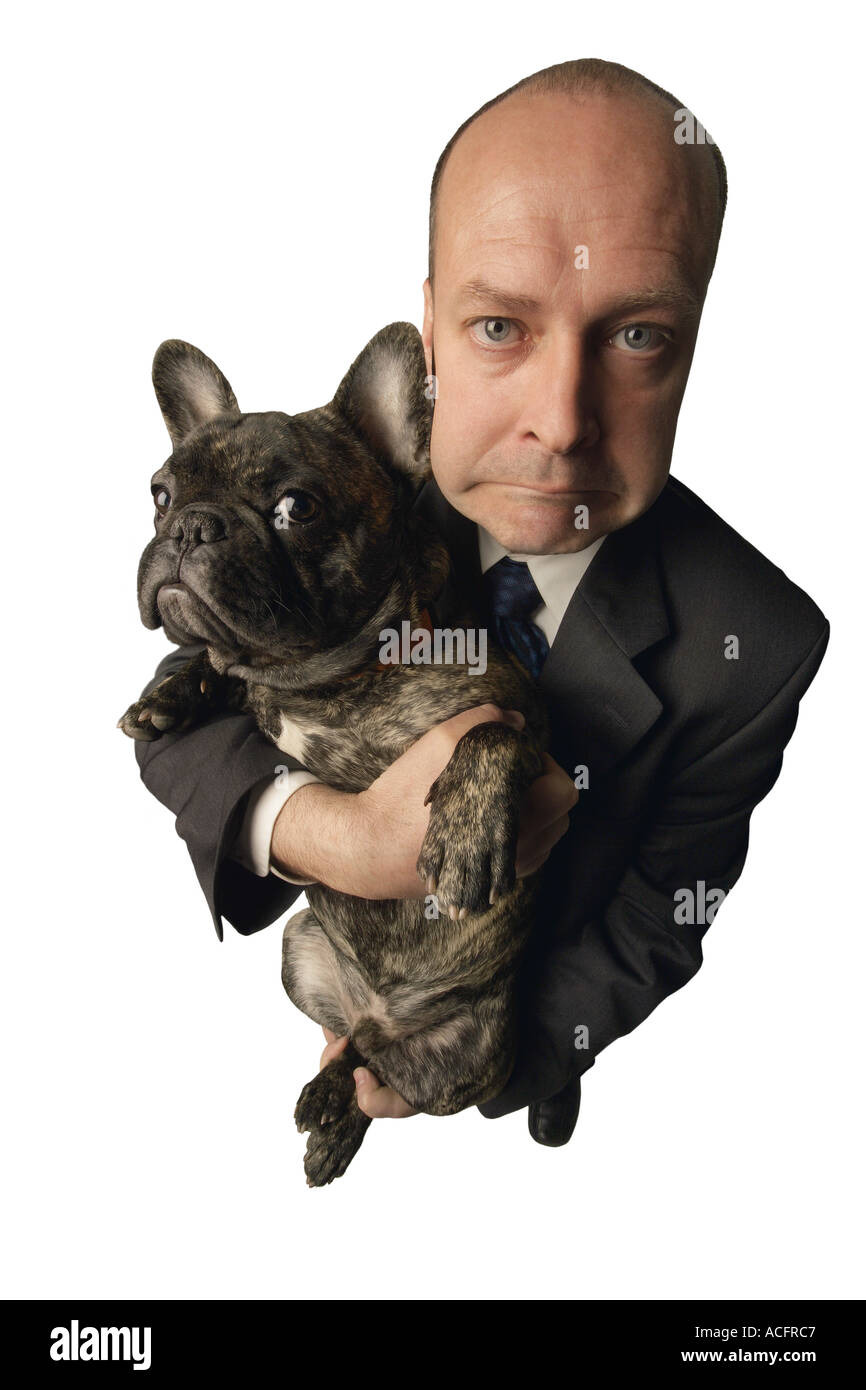 Dog Scared Man High Resolution Stock Photography and Images - Alamy