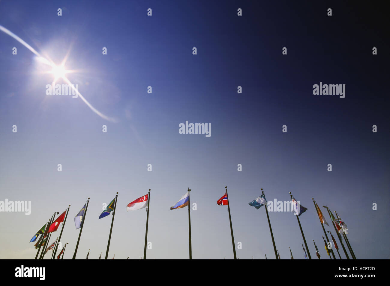 United nations flags hi-res stock photography and images - Alamy