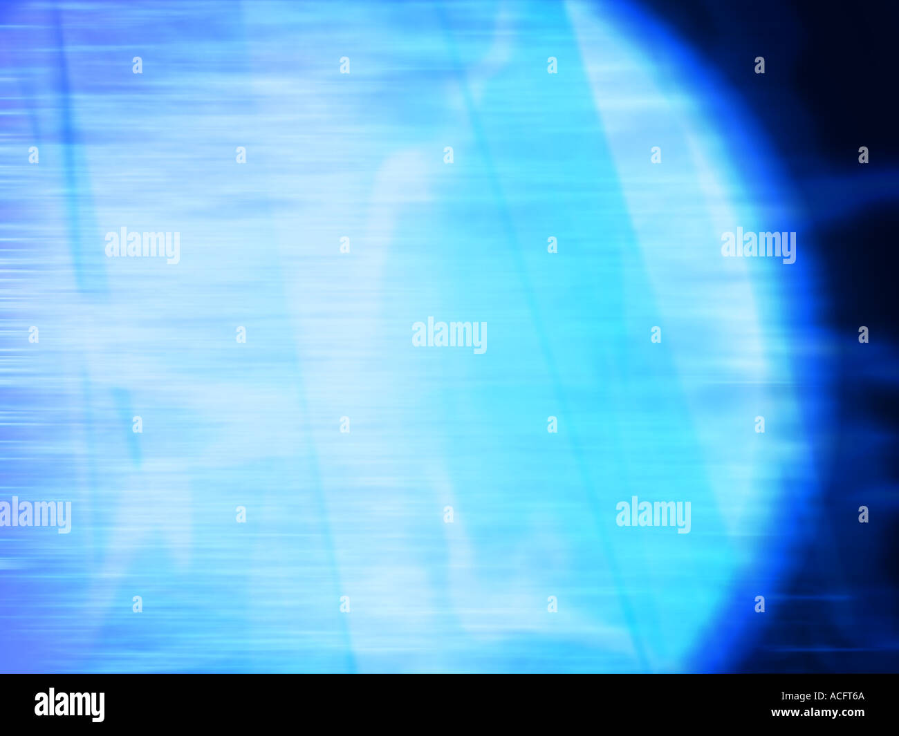Blue round computer generated design Stock Photo - Alamy