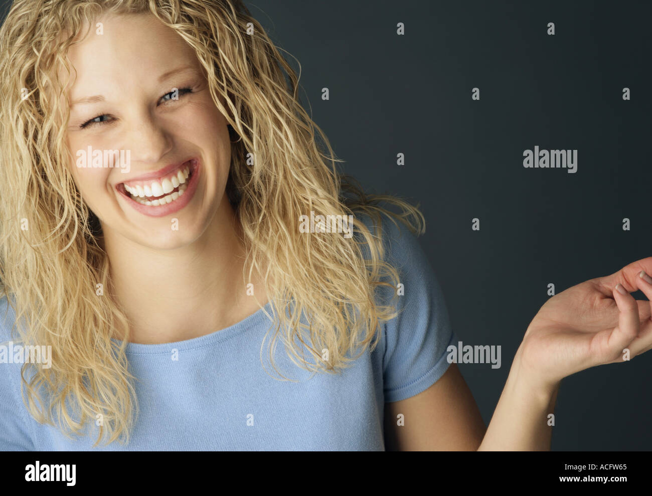 Beautiful woman blonde hair in hi-res stock photography and images - Alamy