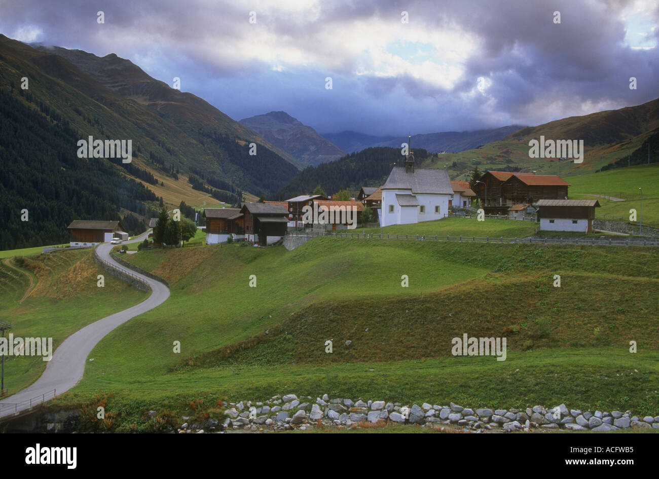 Village under the sky hi-res stock photography and images - Alamy