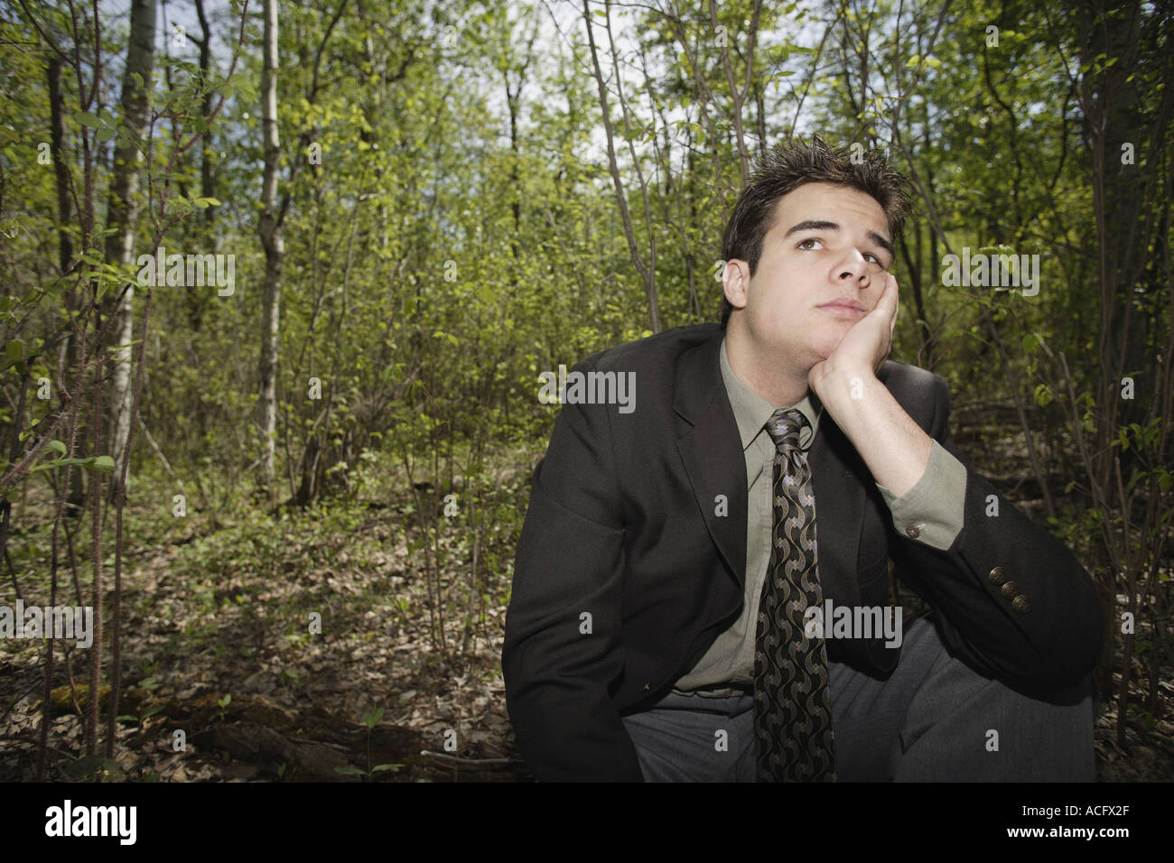 Morose man hi-res stock photography and images - Alamy