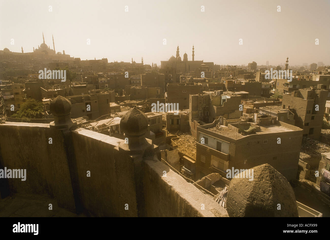 Overview of Old Cairo Egypt Stock Photo - Alamy