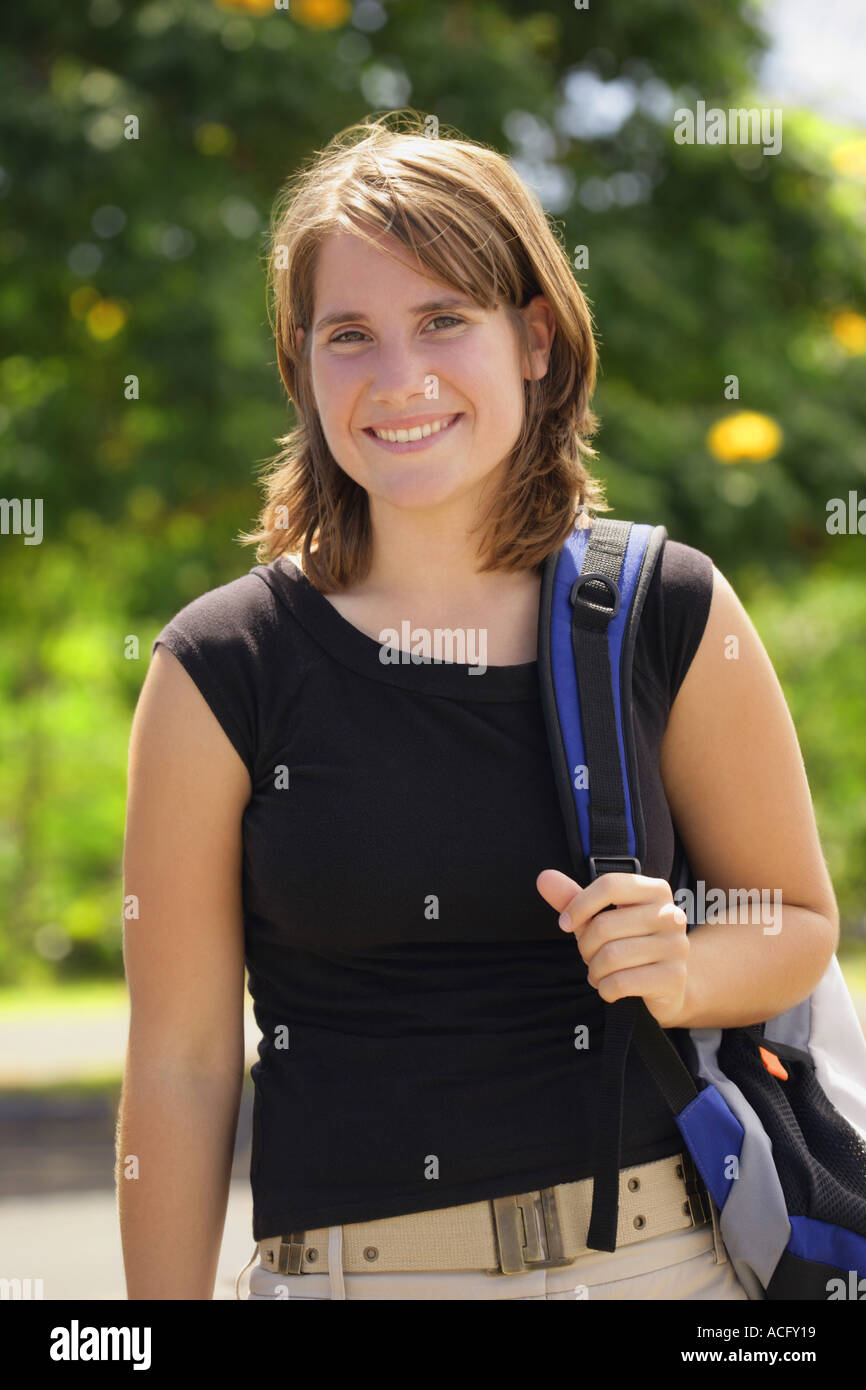 Portrait of student Stock Photo - Alamy