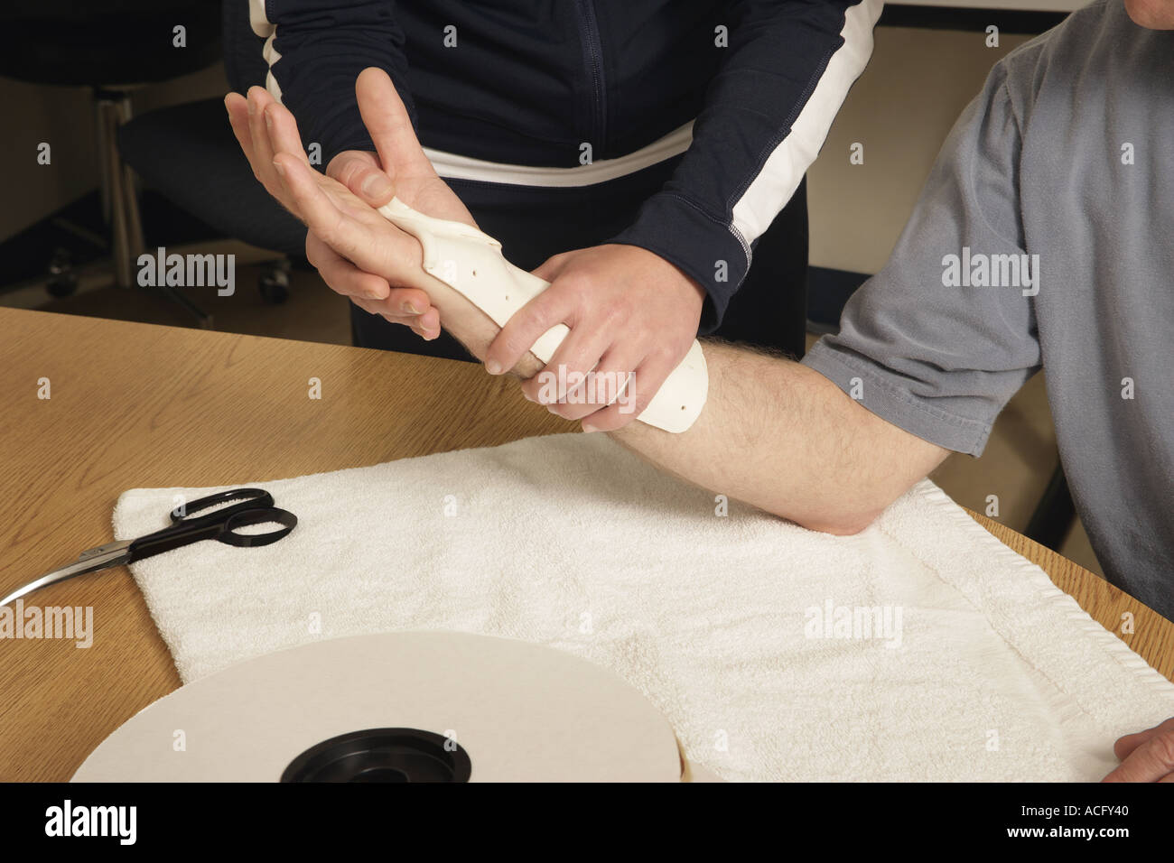 Thermoplastic splint hi-res stock photography and images - Alamy
