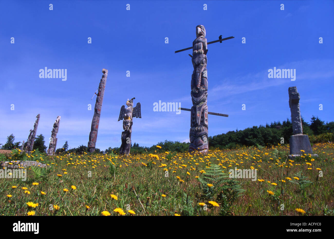 Aboriginal burial poles hi-res stock photography and images - Alamy