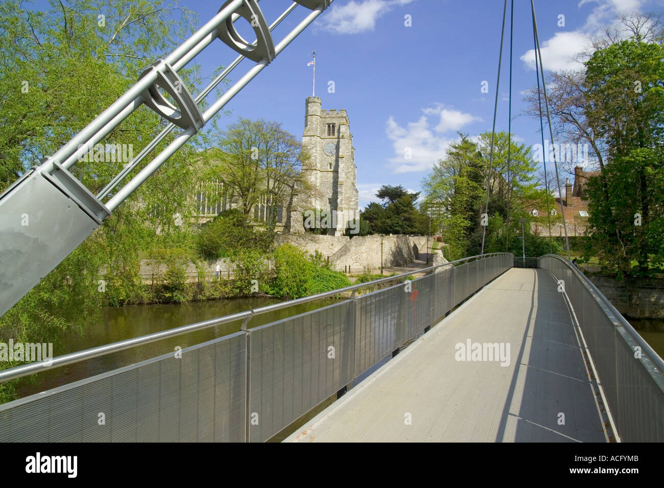 Saints church river maidstone kent hi-res stock photography and images ...