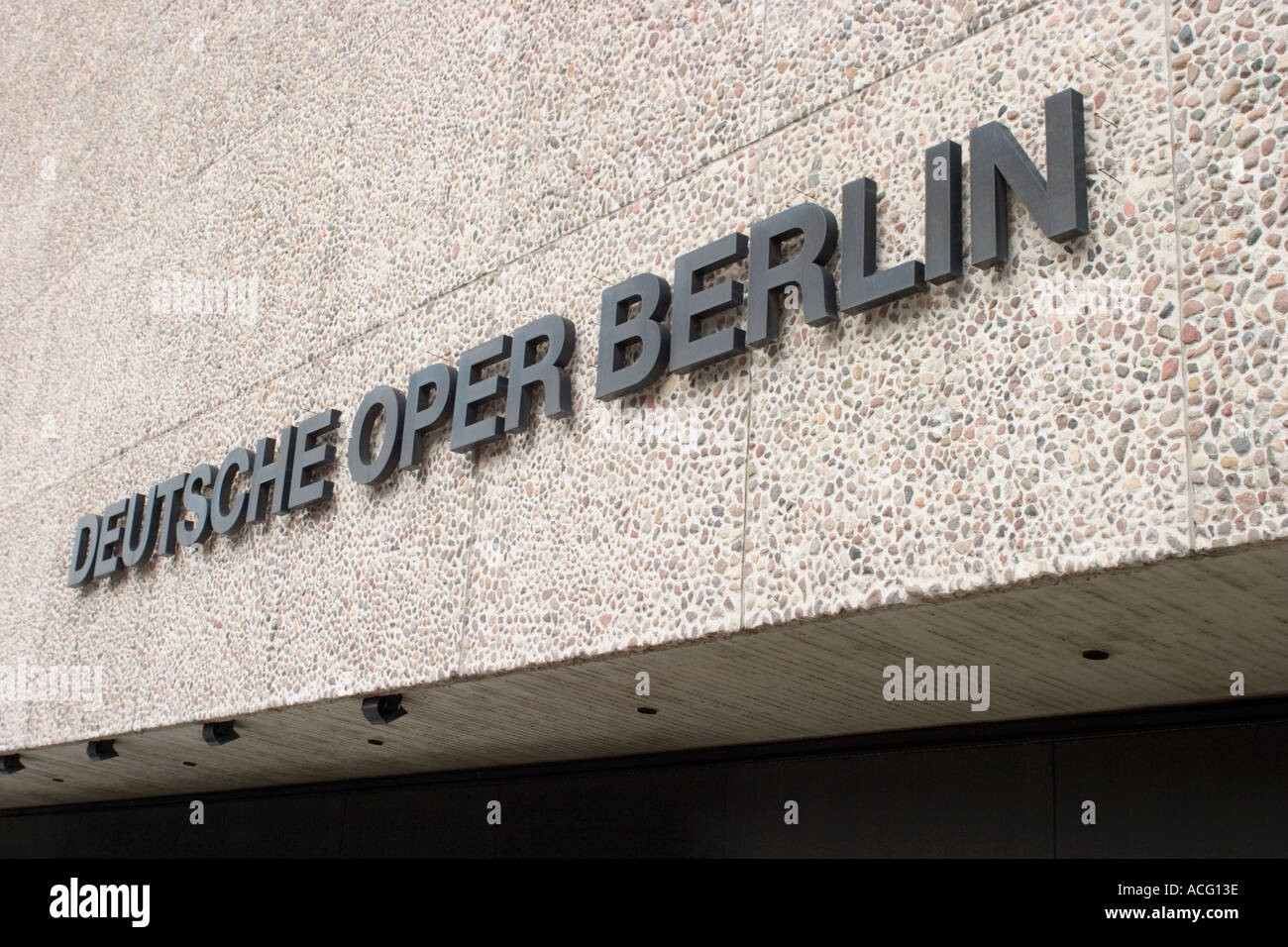 The modern opera house Deutsche Oper Berlin Stock Photo - Alamy