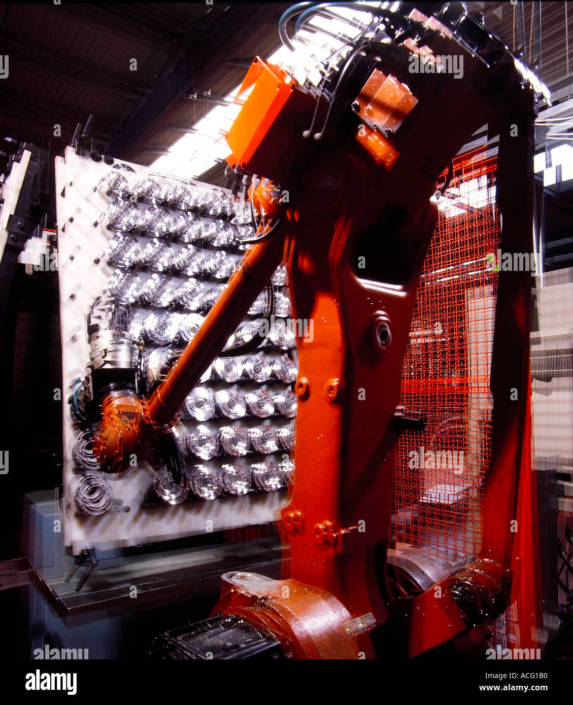 fully automated robotic line production Stock Photo - Alamy