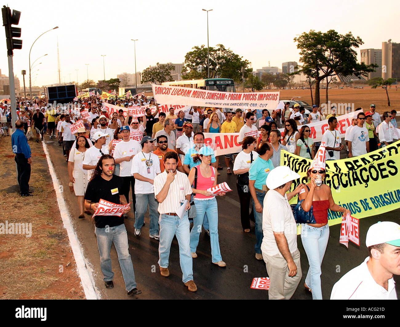 Union Action Strike Stock Photo - Alamy