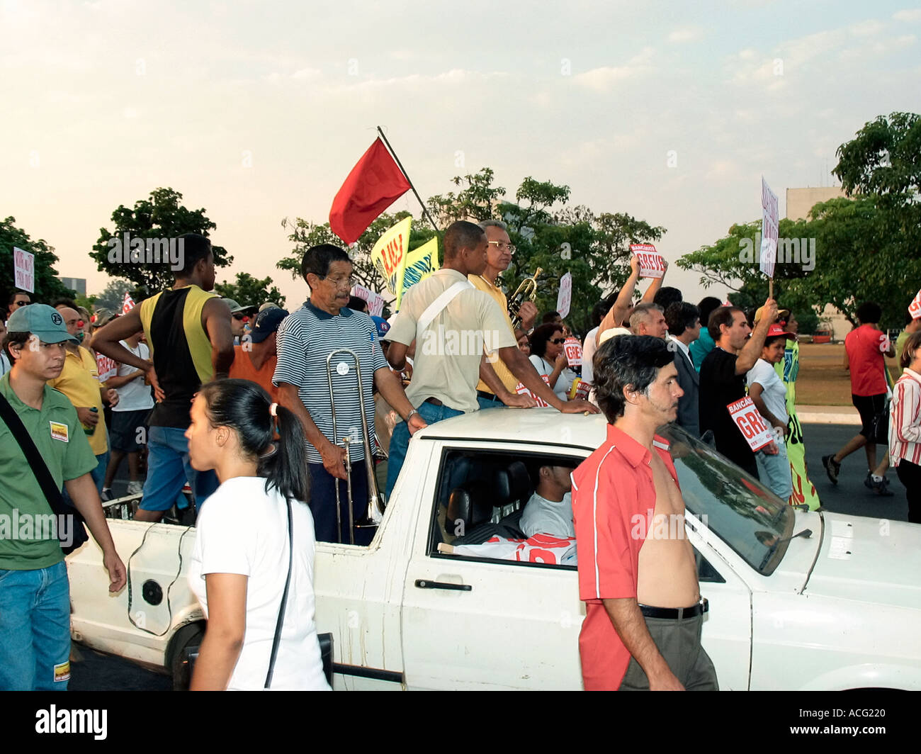 Union Action Strike Stock Photo - Alamy