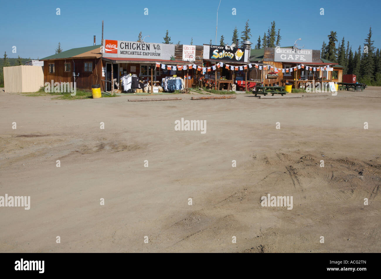 Downtown chicken alaska on taylor hi-res stock photography and images ...