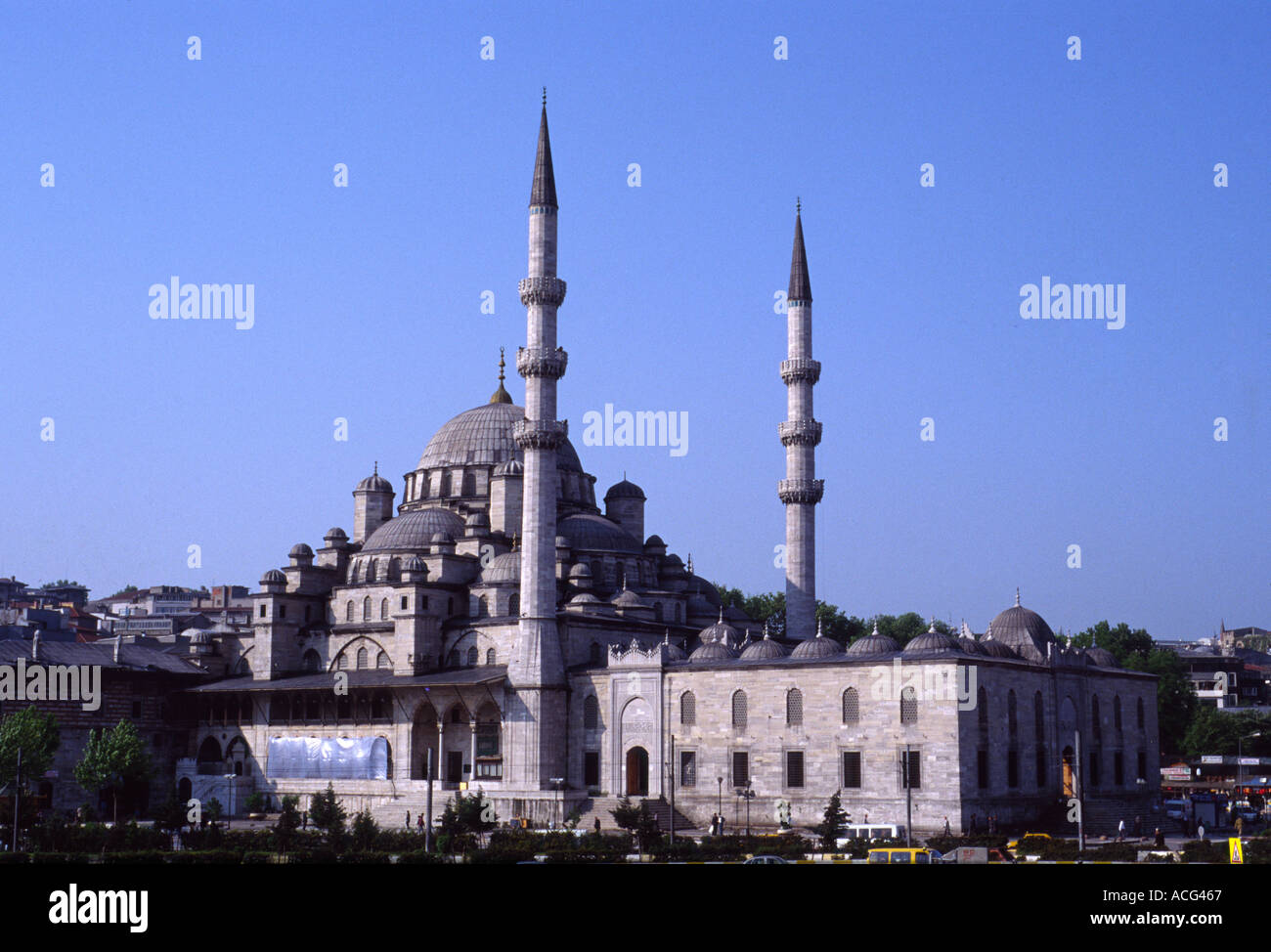 blue mosque galeta bridge istanbul muslim building Stock Photo - Alamy