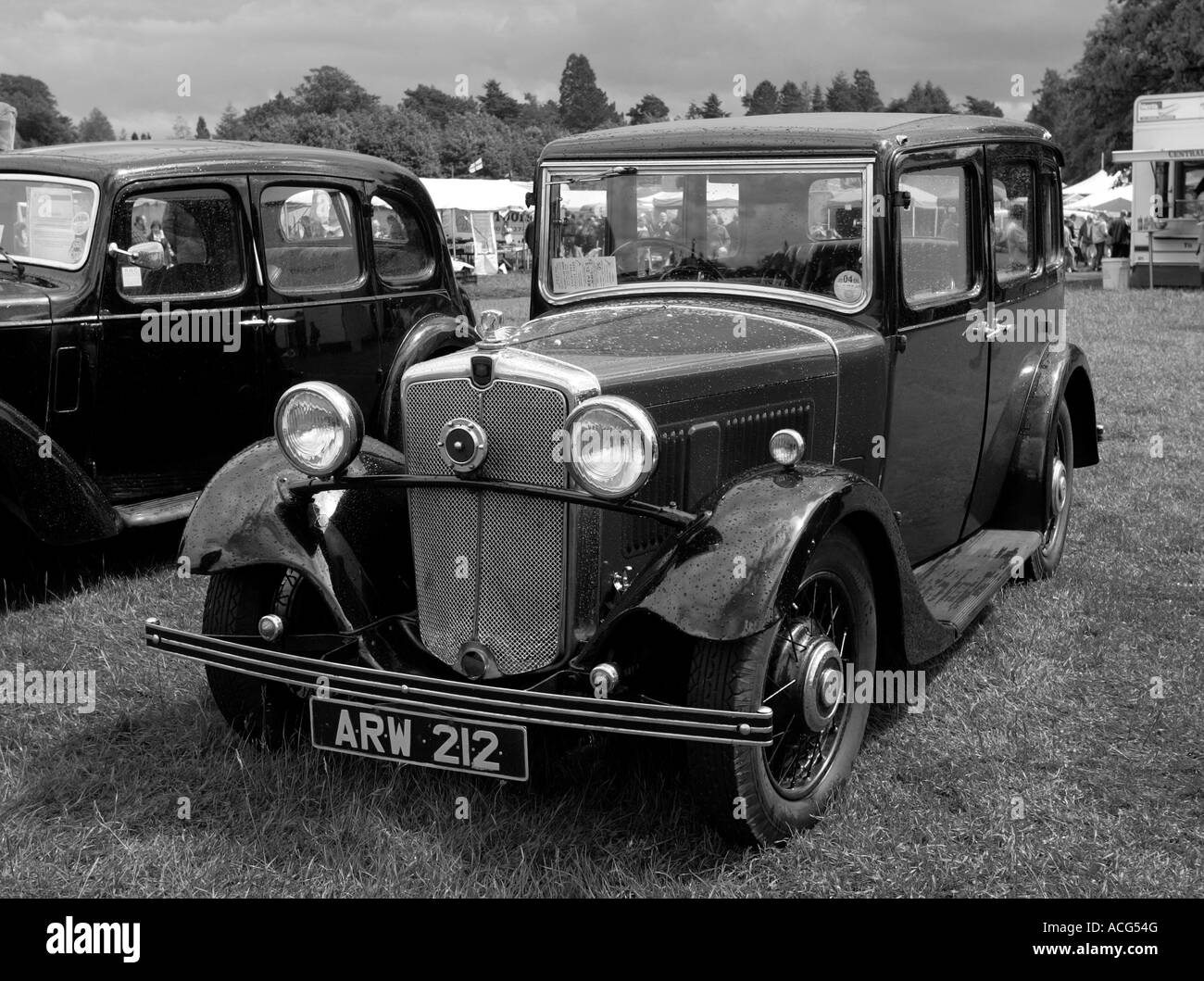 Old car classic history Black and White Stock Photos & Images - Alamy