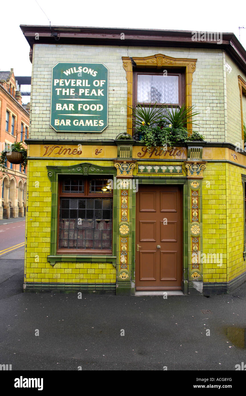pub pev peveril of the peak public house traditional manchester ...