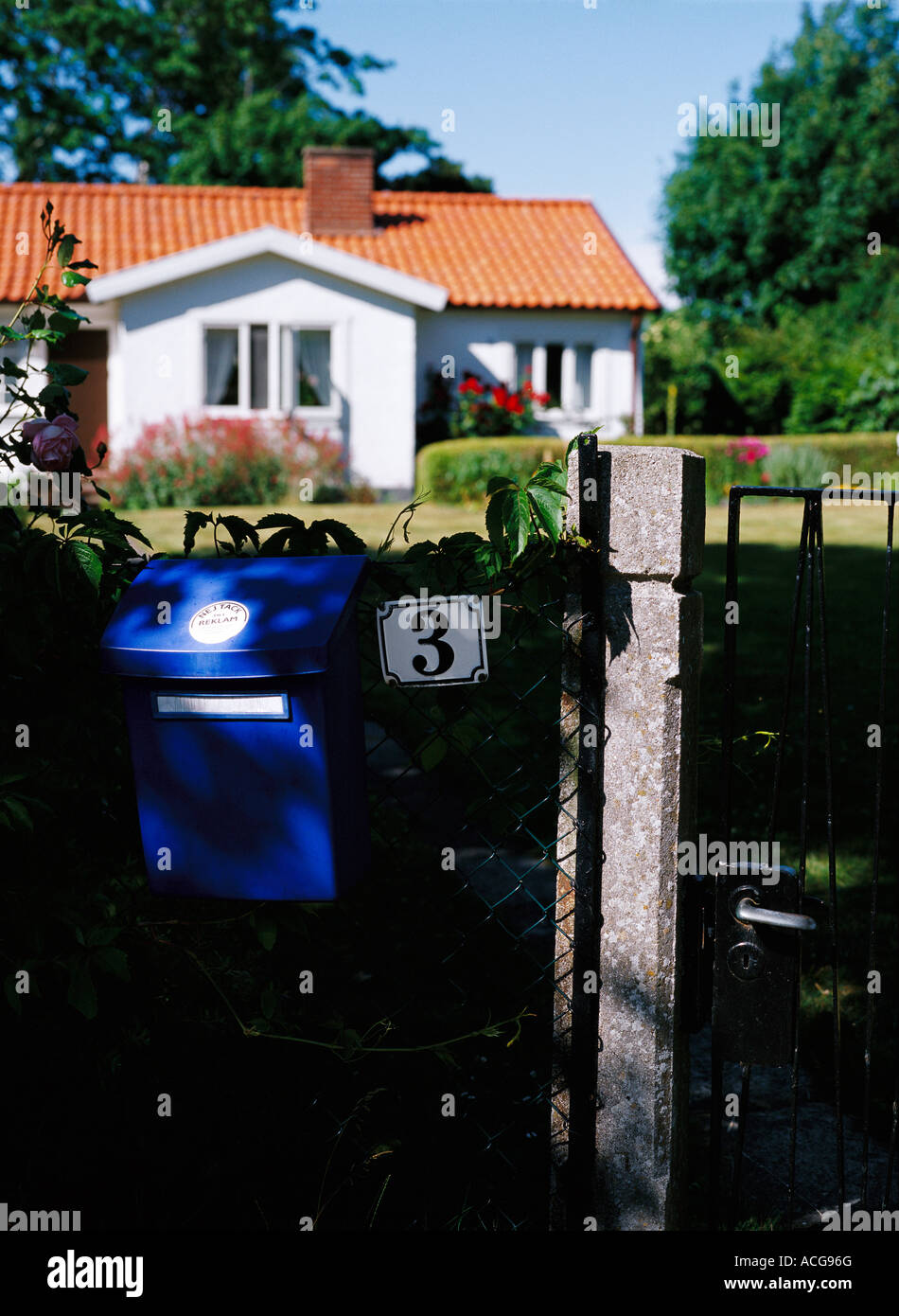 Sweden house letterbox hi-res stock photography and images - Alamy
