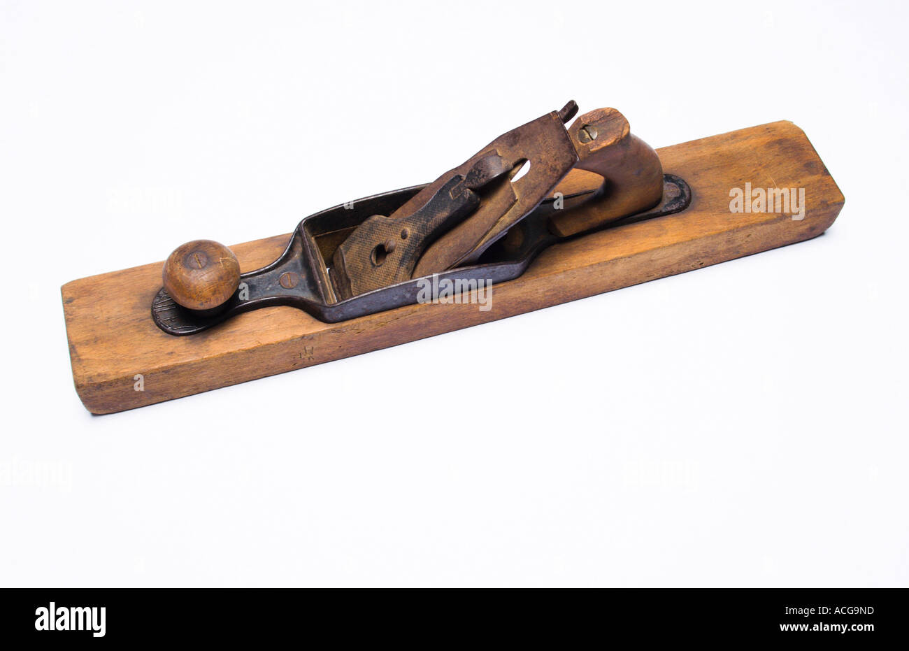 antique carpenters block plane Stock Photo - Alamy