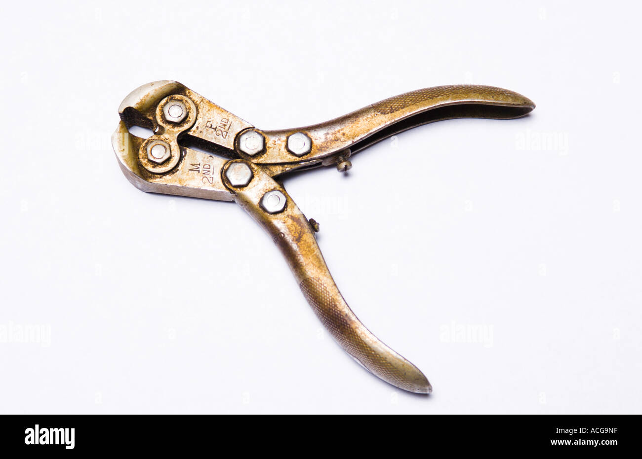 Pliers antique Cut Out Stock Images & Pictures - Alamy