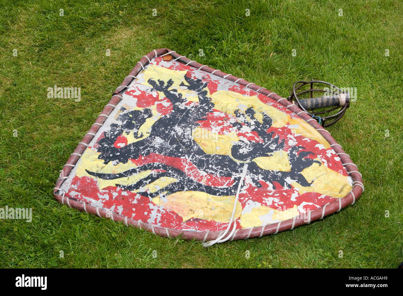 Battered shield hi-res stock photography and images - Alamy