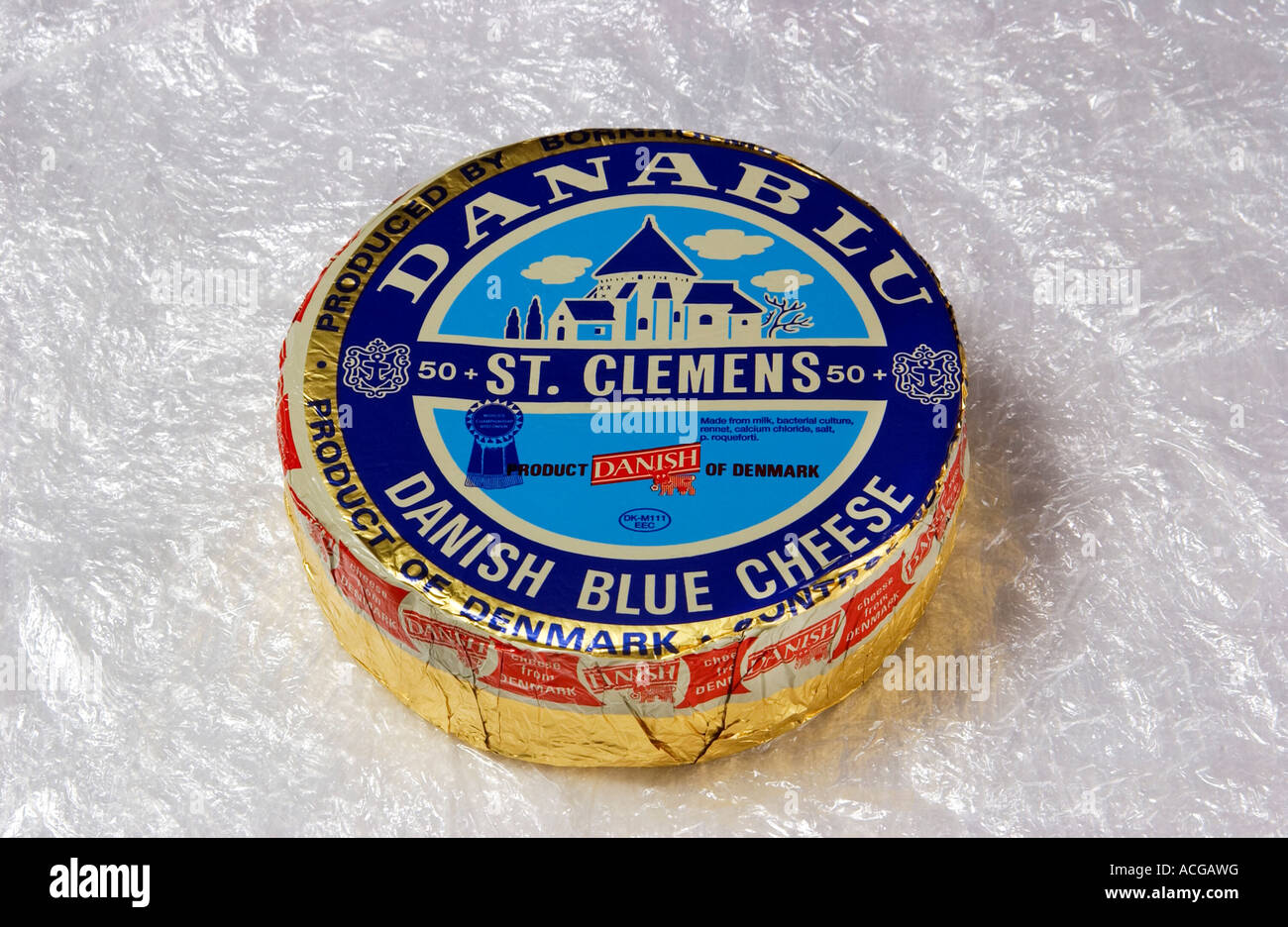 Danablu Danish Blue cheese Denmark Stock Photo - Alamy