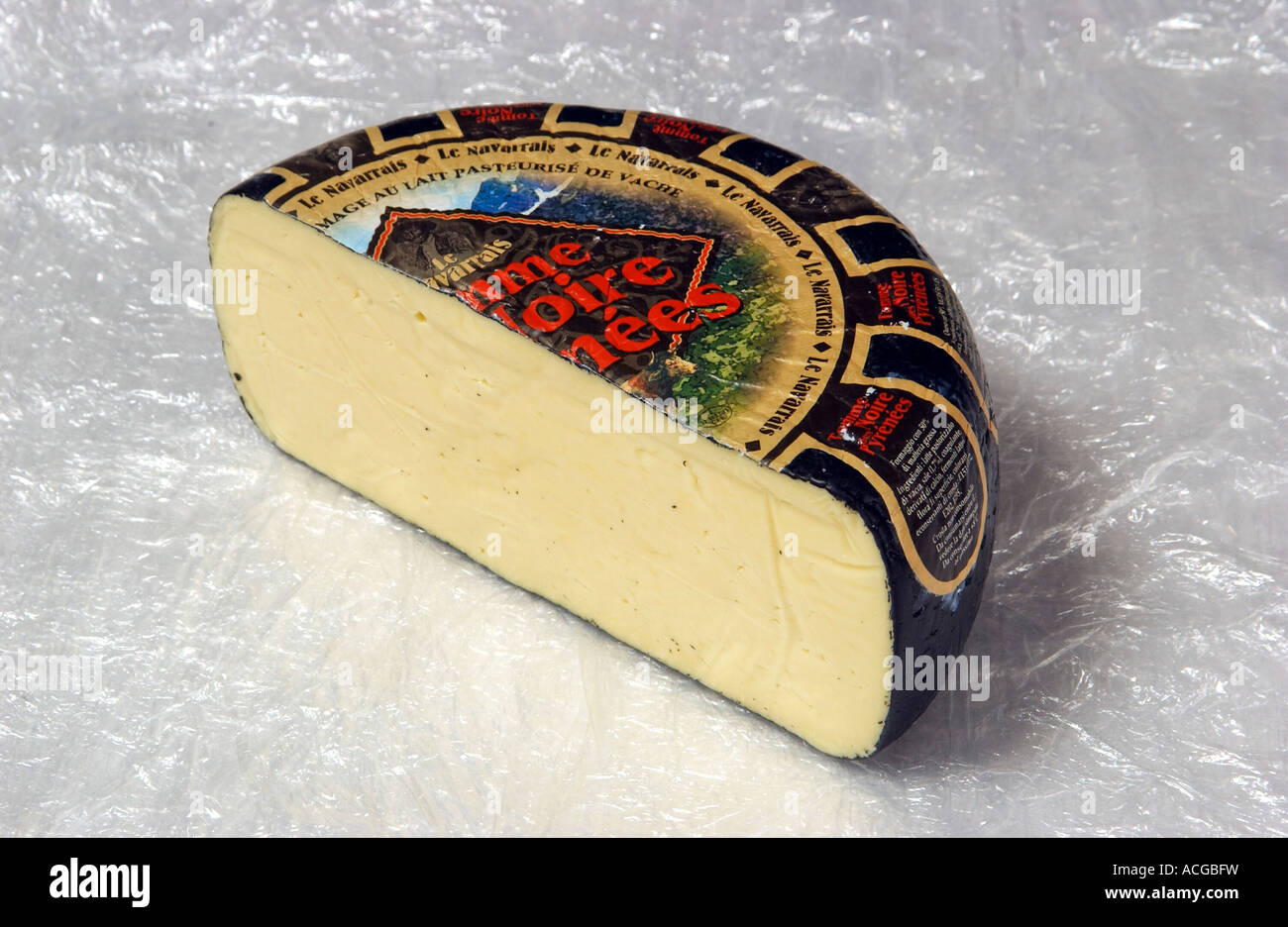 La Navarrais cheese Pyrenees France Stock Photo - Alamy