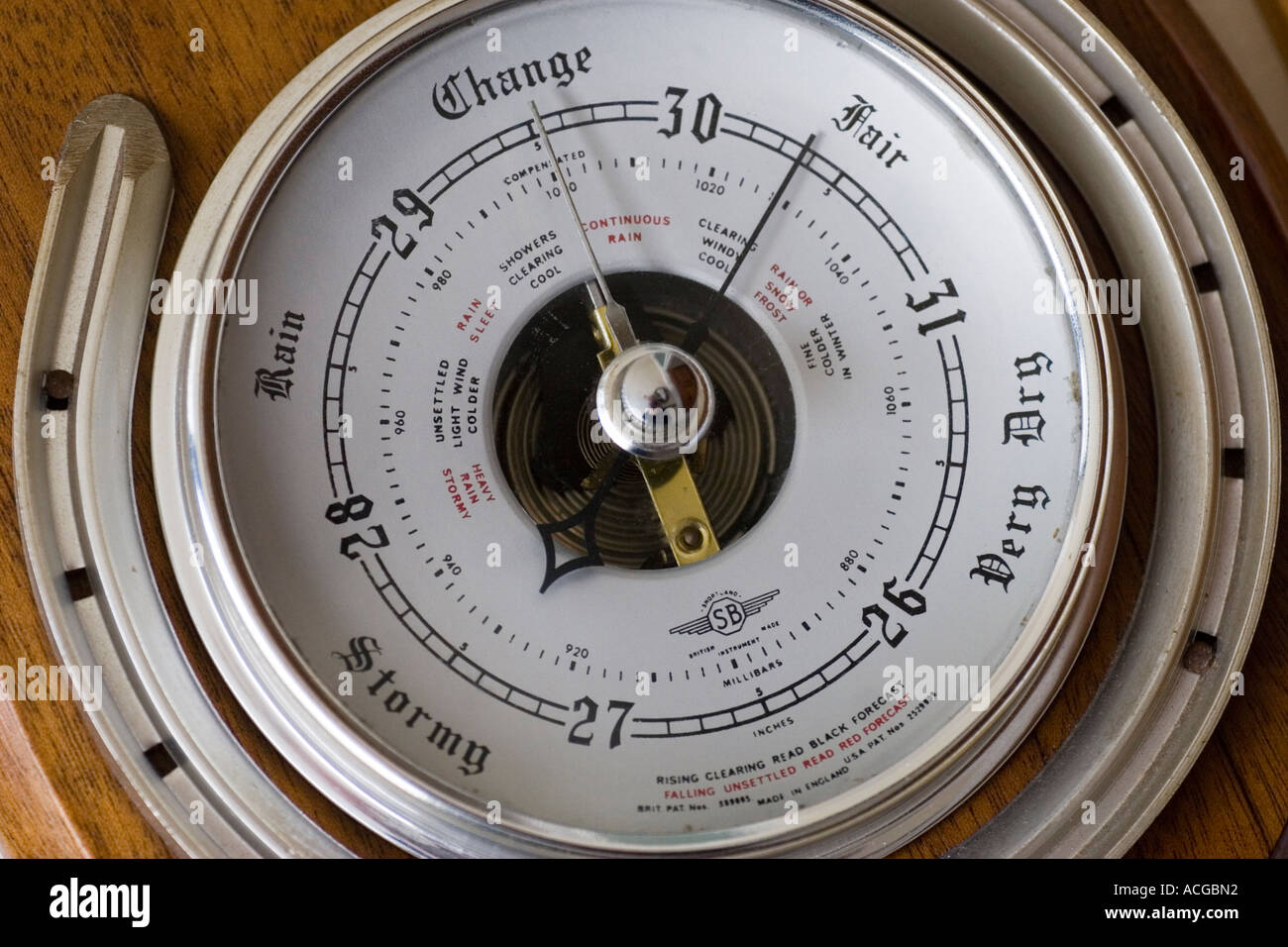 Weather Barometer High Resolution Stock Photography and Images - Alamy