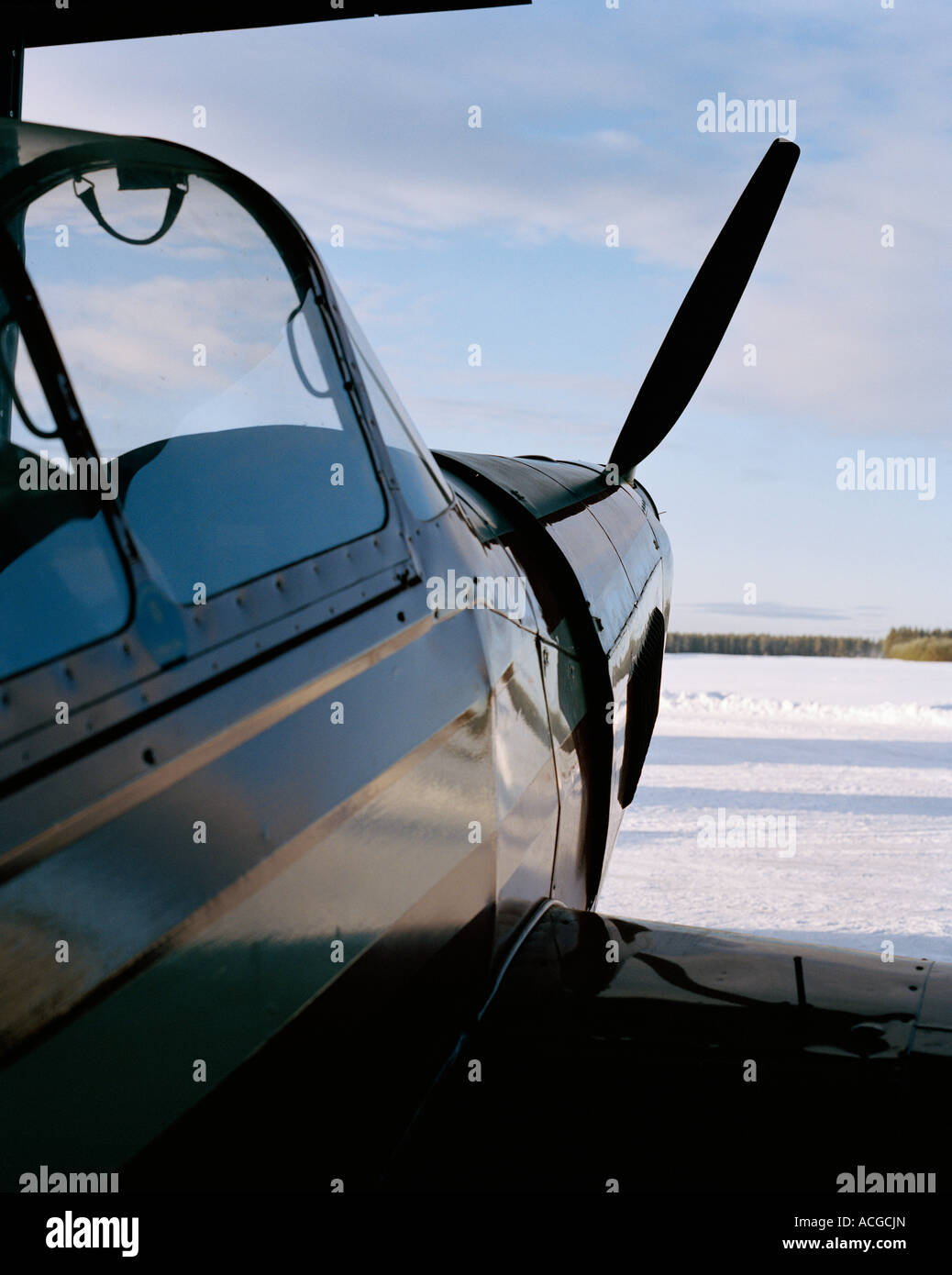 A propeller on a plane Stock Photo - Alamy