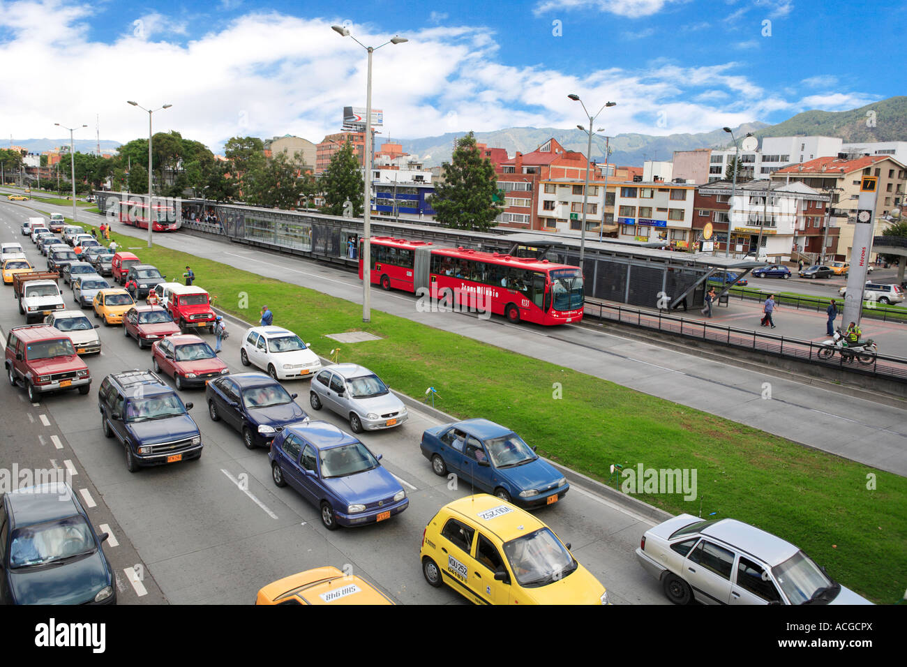 TransMilenio is the world's largest bus rapid transit system that ...