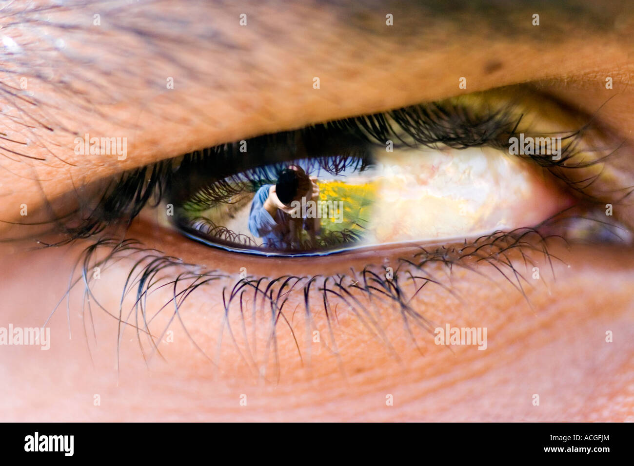 Reflection In Eyes Photography