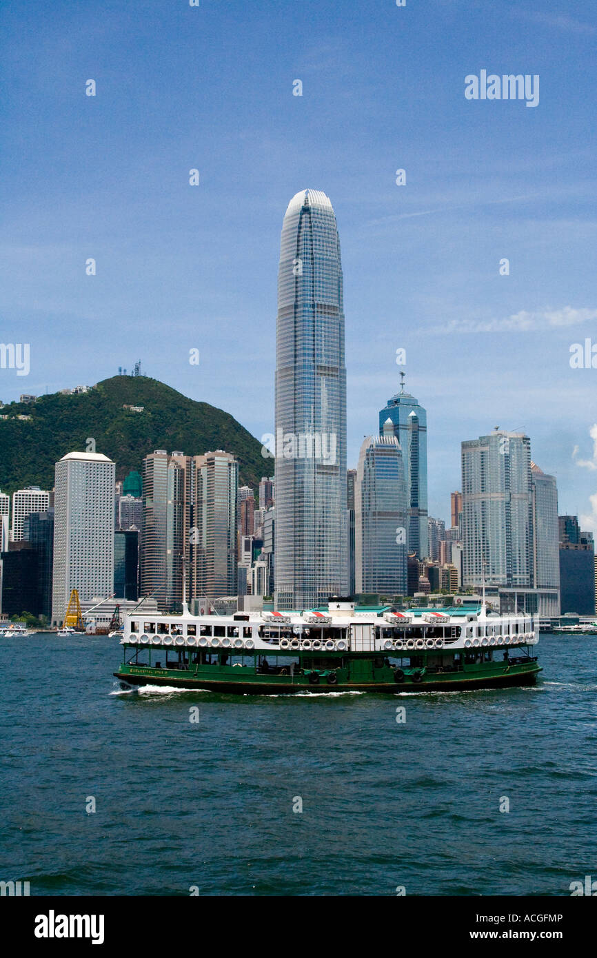 Star Ferry and Skyline IFC International Finance Centre Hong Kong SAR ...