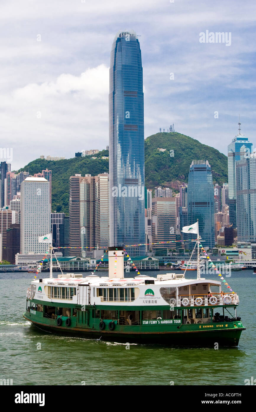 Star Ferry Harbour Tour Boat and Skyline IFC International Finance ...
