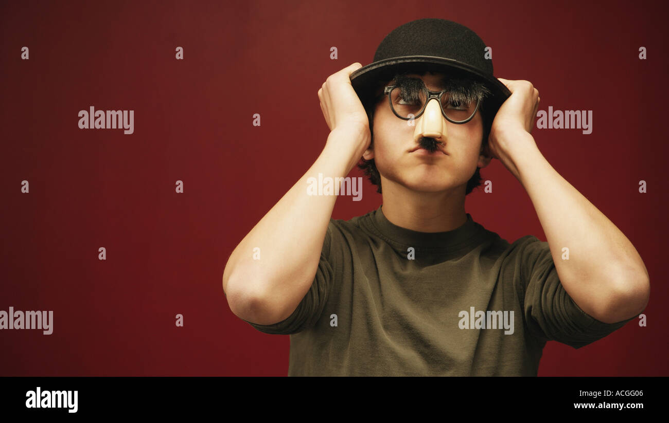 Bowler Hat Man Mustache High Resolution Stock Photography and Images ...