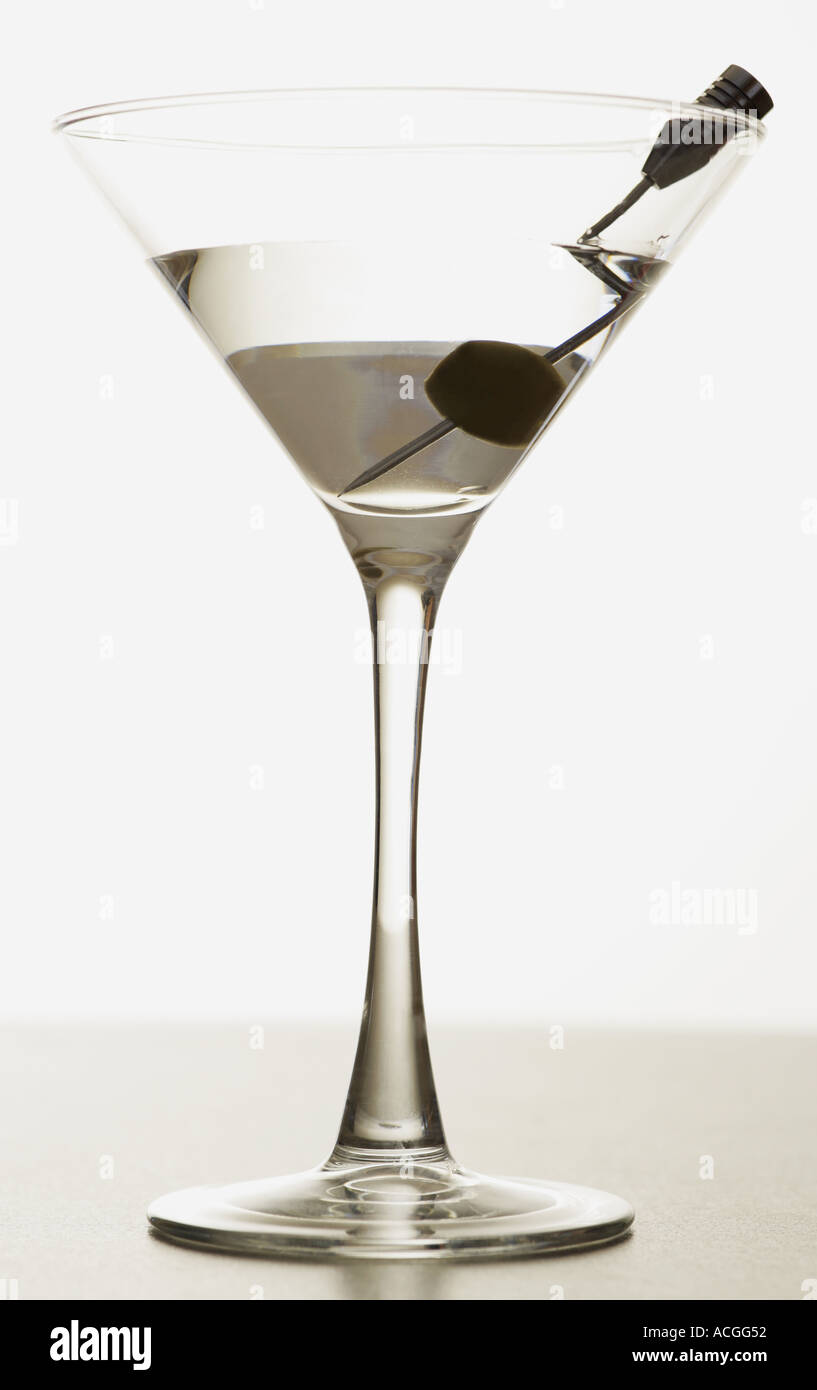A martini glass Stock Photo - Alamy