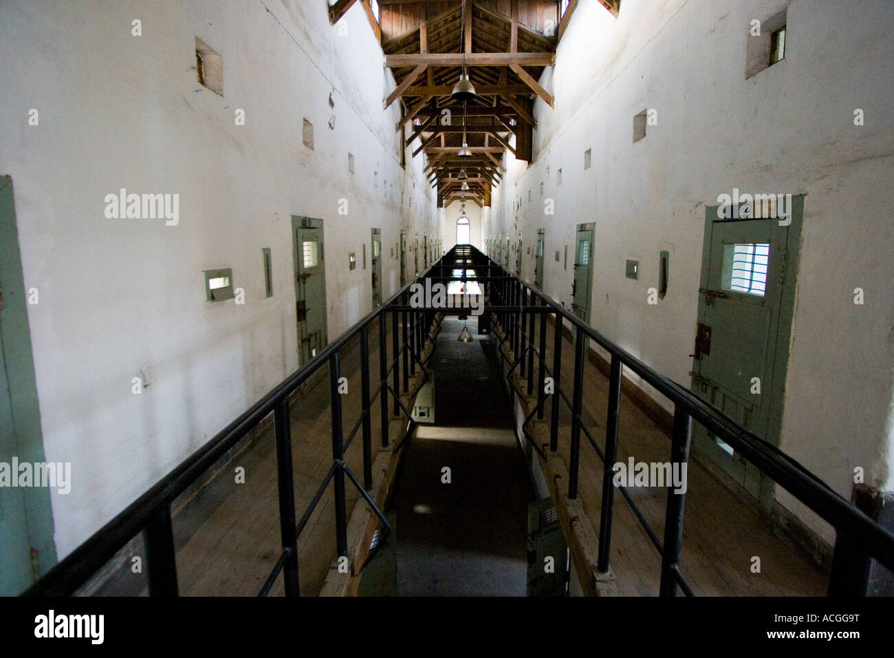Cell Block inside Seodaemun Japanese Colonial Prison Seoul South Korea ...