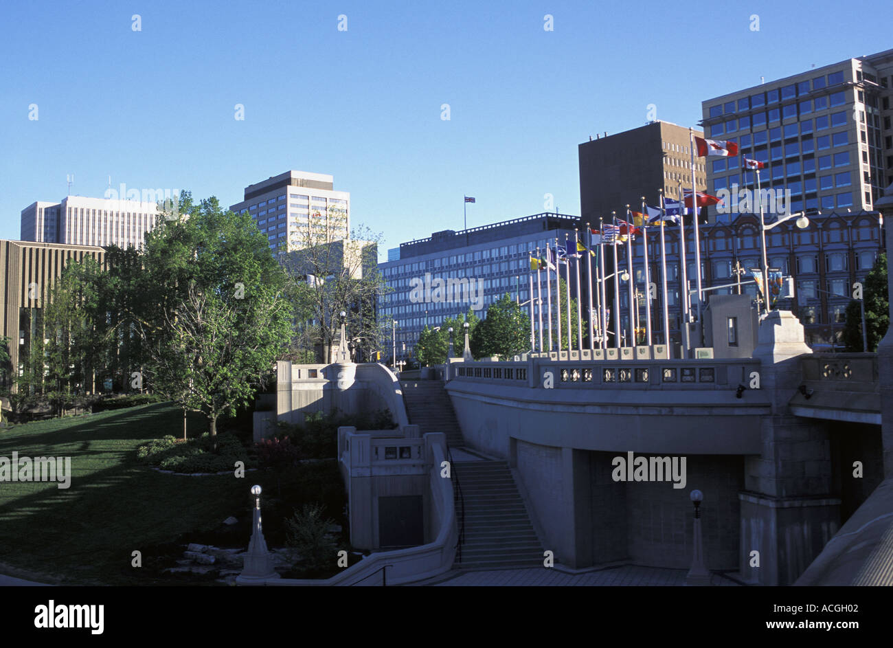 View of government buildings Stock Photo - Alamy