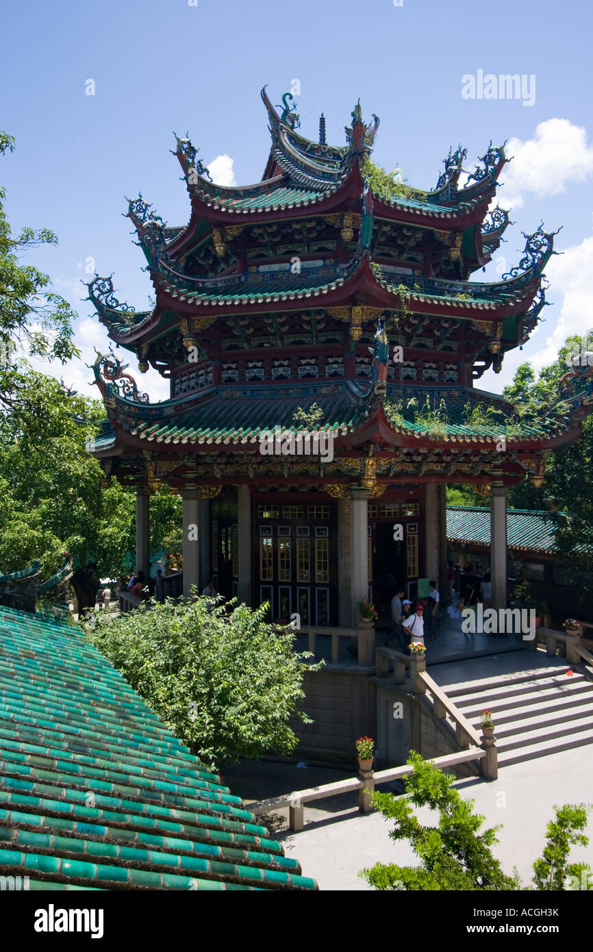 Pavilion Nanputuo Temple Xiamen China Stock Photo - Alamy