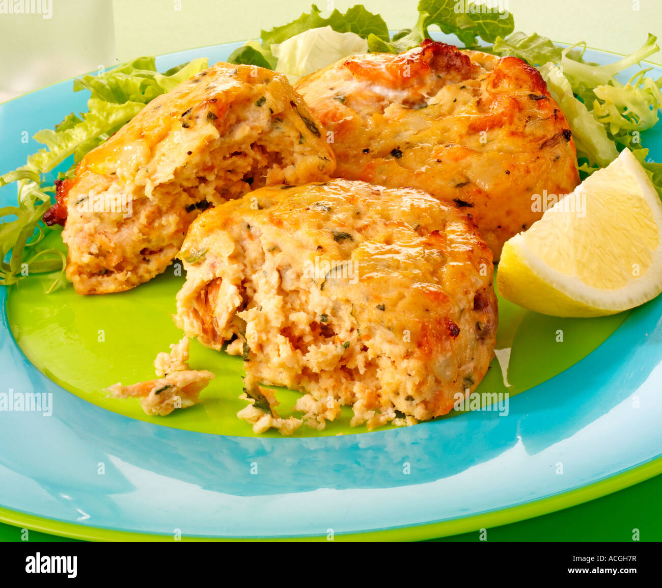 Food breaded fish seafood cakes fishcake hi-res stock photography and ...
