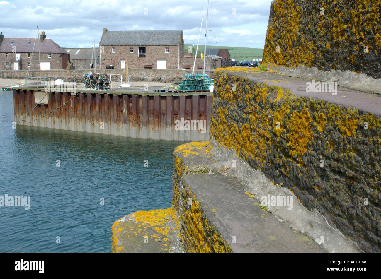 Stonehaven Harbour View 2 Stock Photo - Alamy