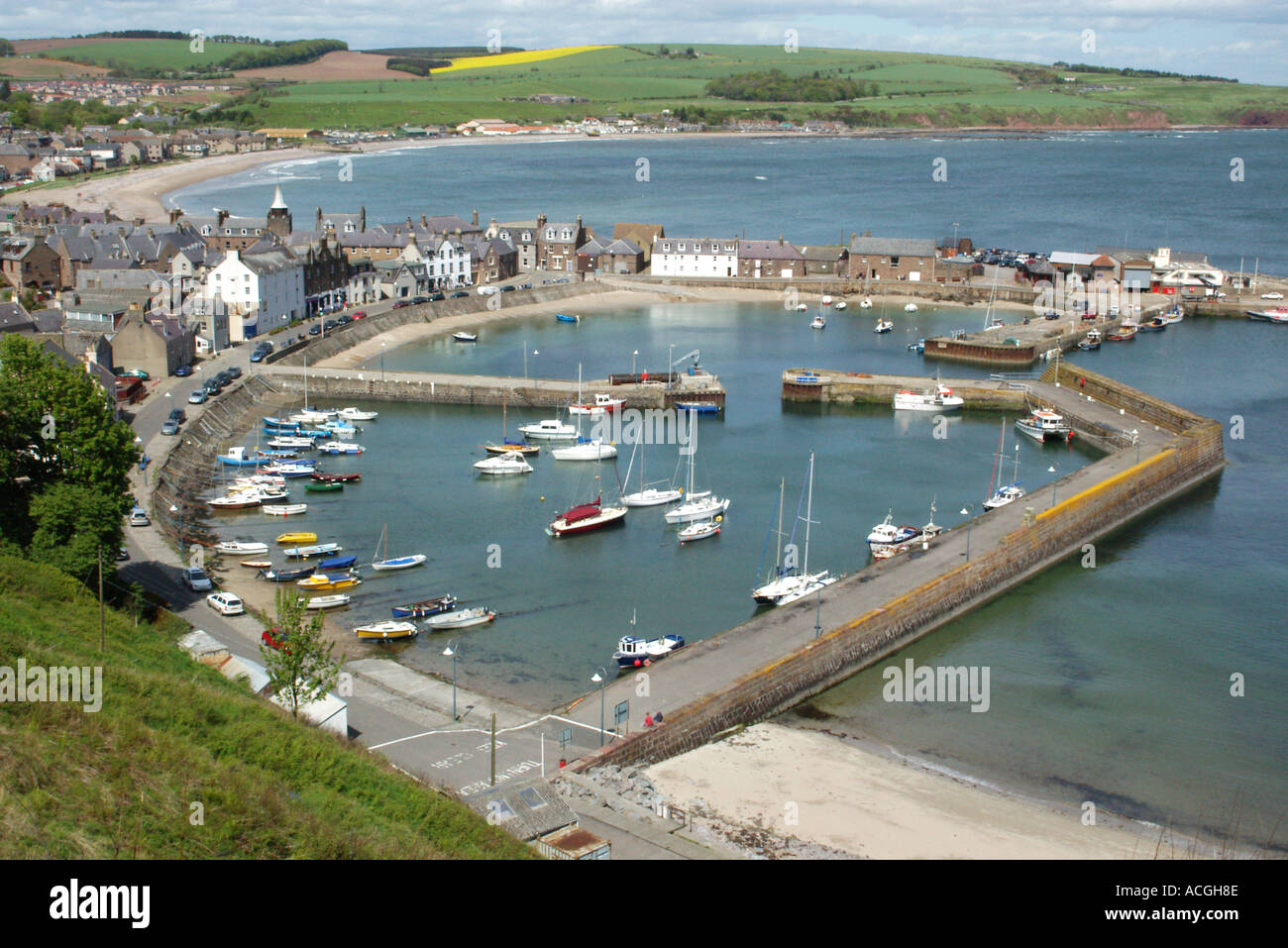 Stonehaven Harbour View 4 Stock Photo - Alamy