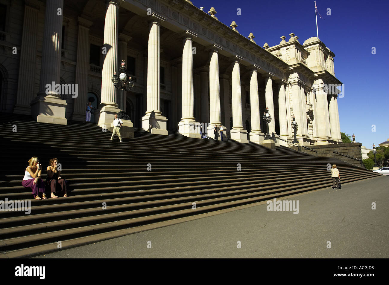 Parliament Buildings Melbourne Victoria Australia Stock Photo - Alamy