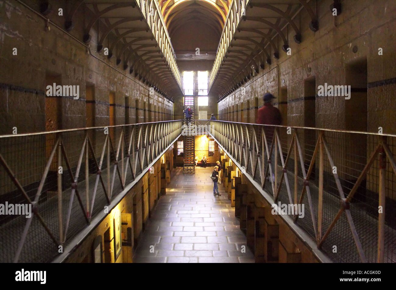 Old Melbourne Gaol Melbourne Victoria Australia Stock Photo - Alamy