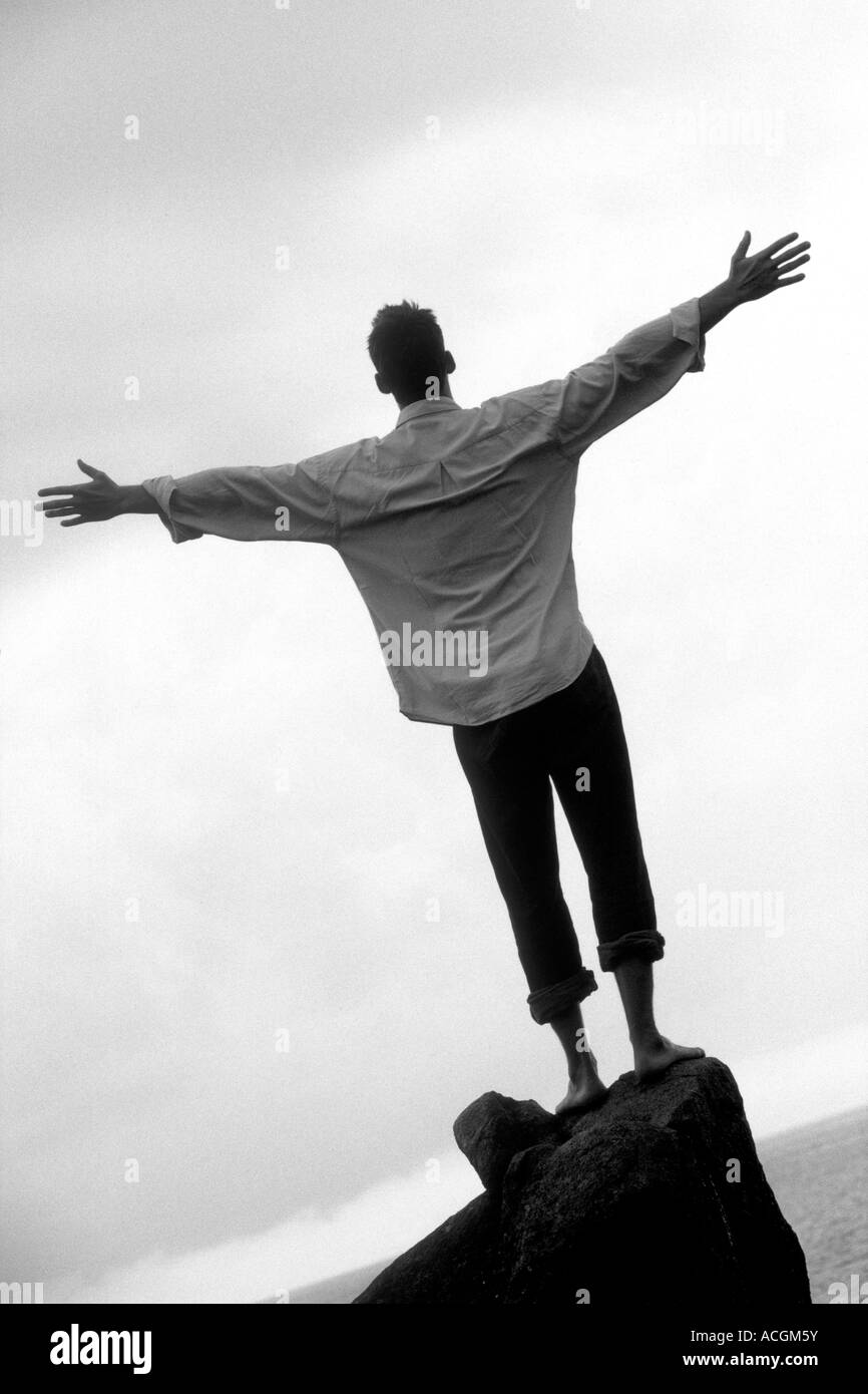 Full frame black man Black and White Stock Photos & Images - Alamy